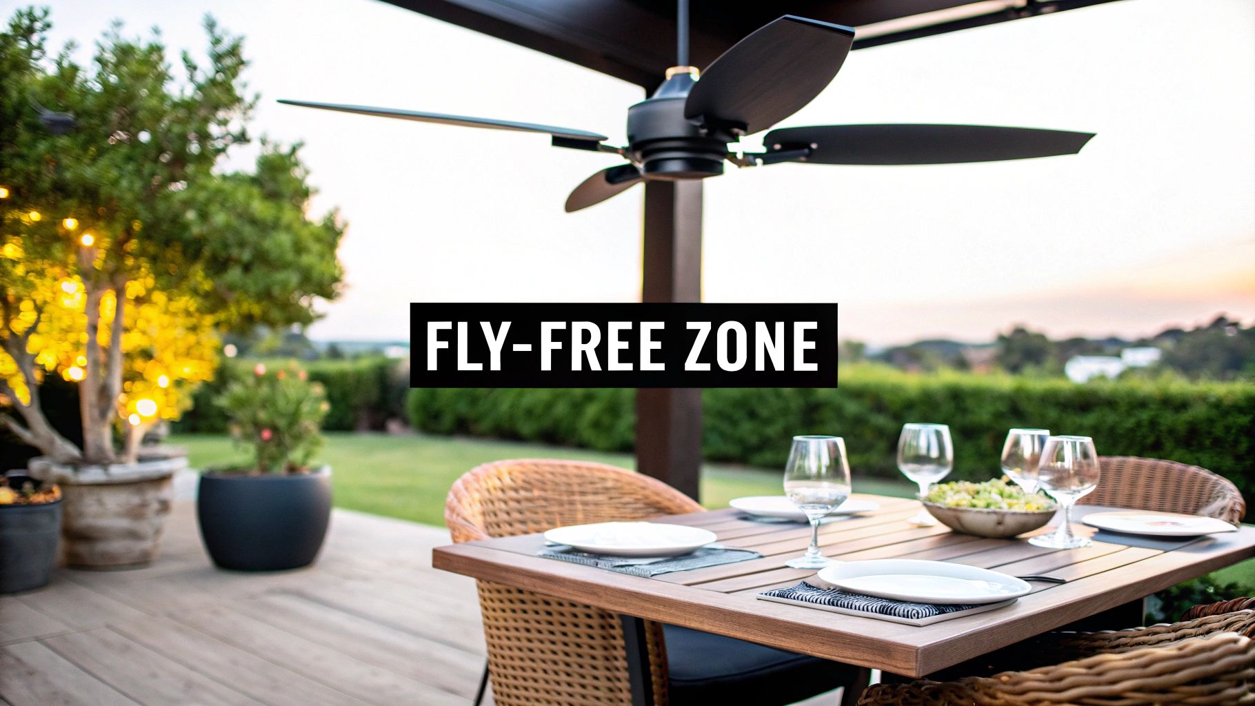 Find the Best Fly Repellent Fan for Your Space – MODERN LYFE
