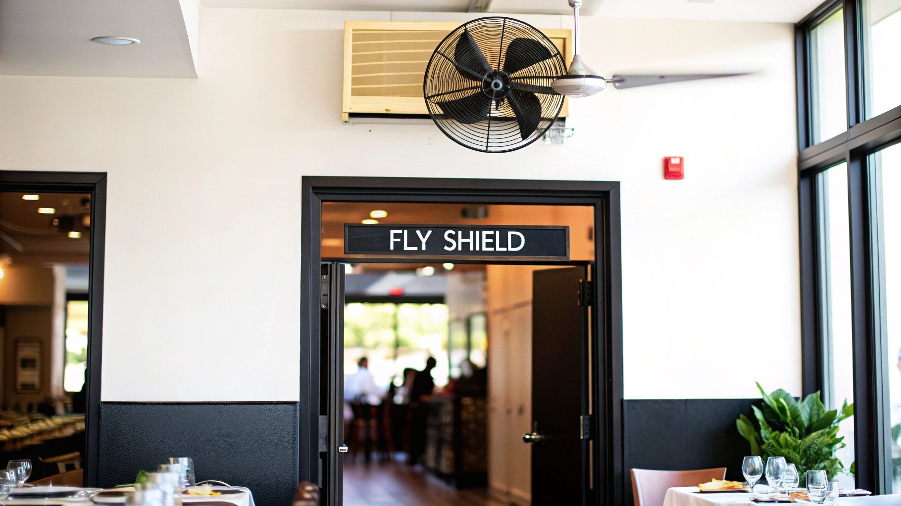A Guide to Over The Door Fly Fans for Your Business – MODERN LYFE