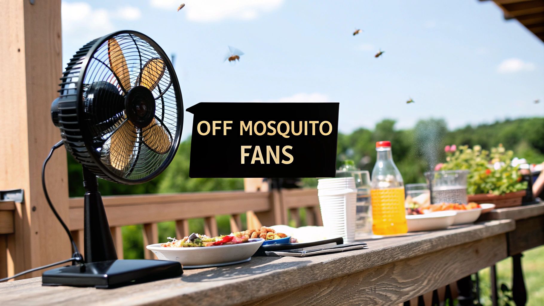 A Modern Guide to Using Fans to Keep Mosquitoes Away – MODERN LYFE