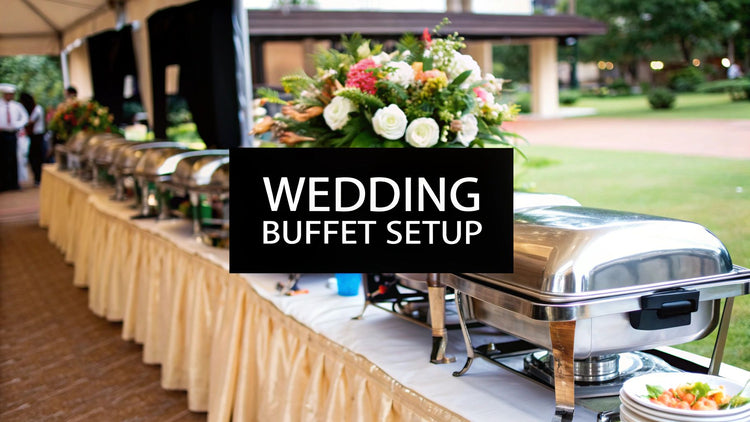 A Guide to Flawless Wedding Buffet Table Setup – MODERN LYFE